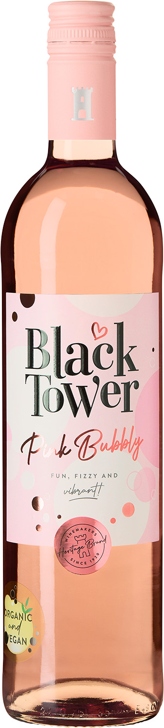 Black Tower Organic Pink Bubbly - Vinklubben
