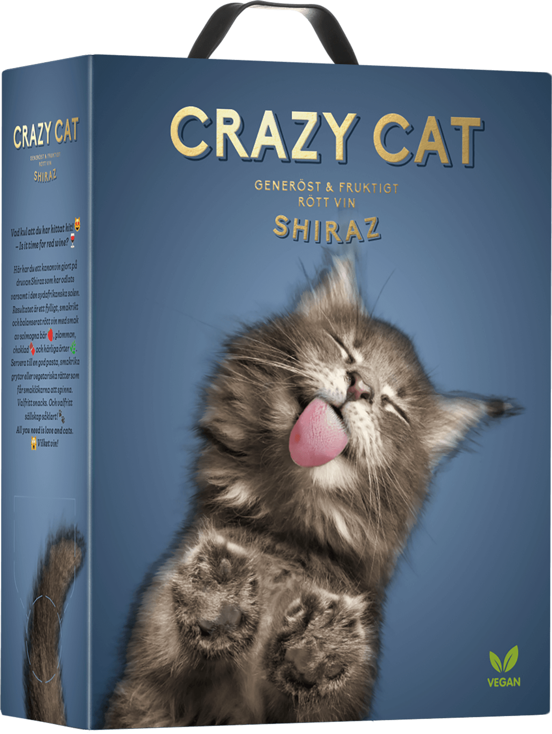 Crazy Cat Shiraz - Vinklubben