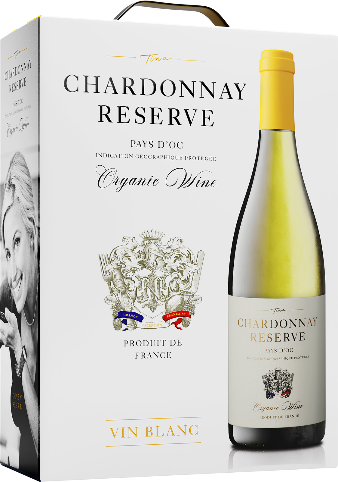 Tina Chardonnay Reserve box - Vinklubben